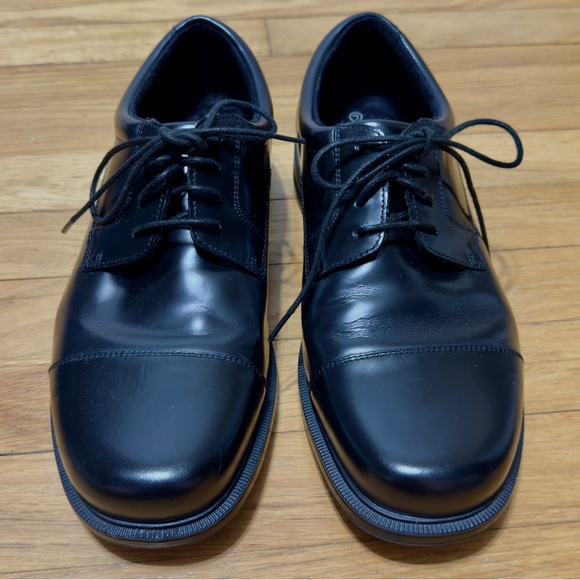 Rockport | Shoes | Rockport Black Leather Oxford Shoes With Adiprene By ...